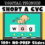 Short A CVC Word Lists and Engaging Ideas for Quick and Easy Student ...