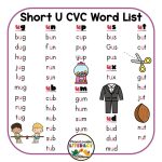 Short U CVC Words and How to Get Your Students Reading and Writing Them ...
